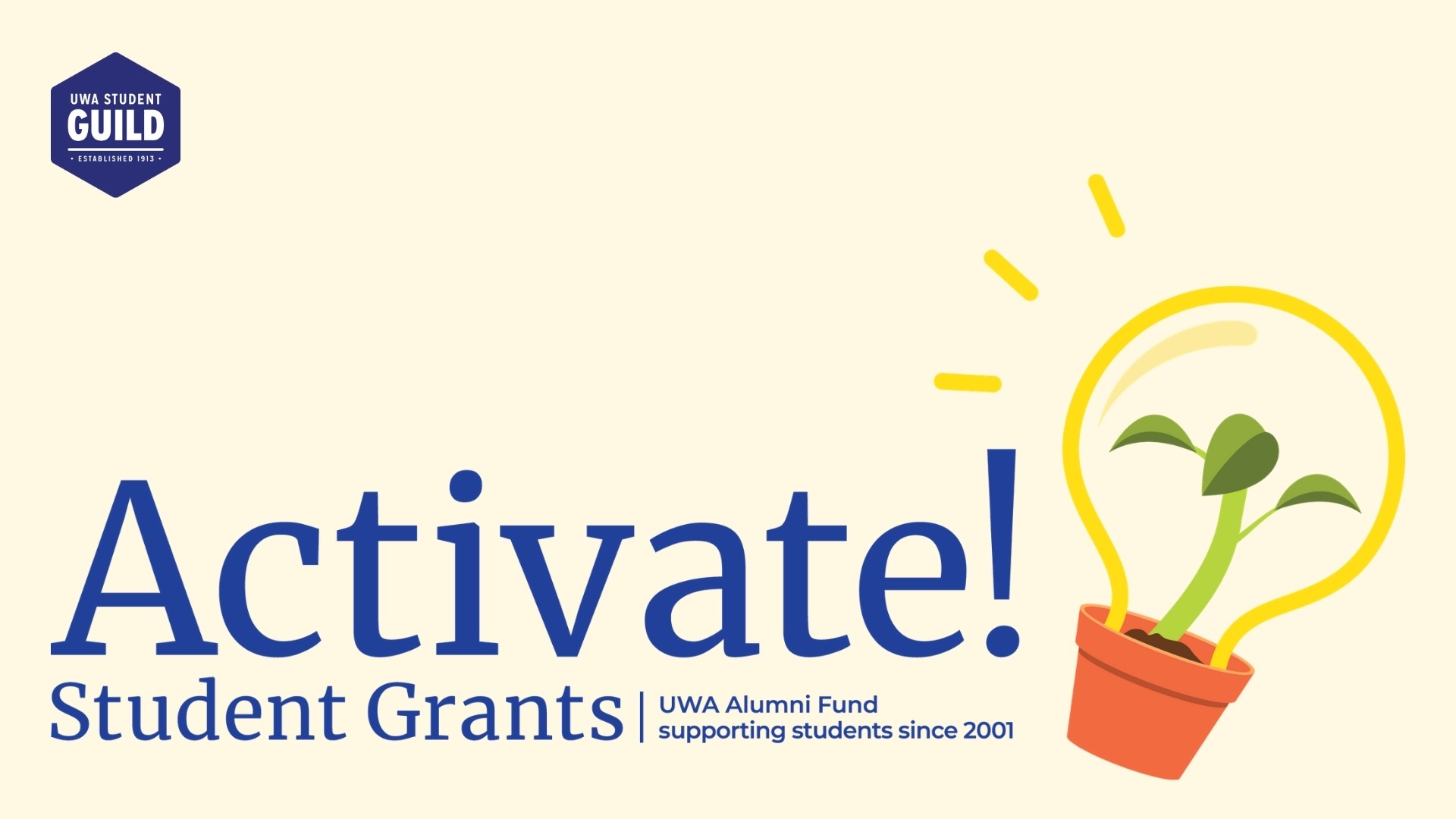UWA Launches New 'Activate!' Student Grants | UWA Student Guild
