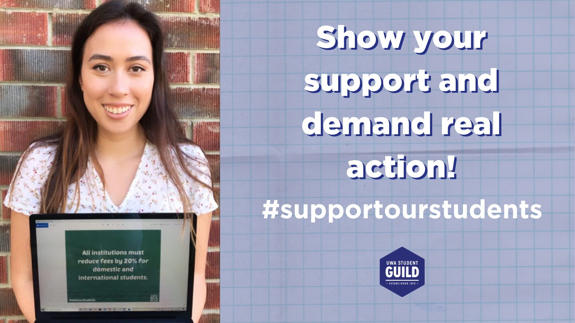Support Our Students Campaign: Our Demands | UWA Student Guild