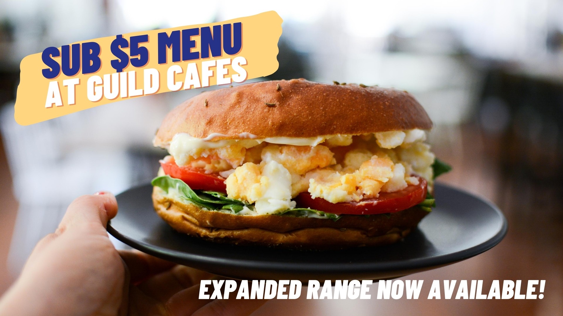 Expanded Sub $5 Meals Range Now at Guild Cafes! | UWA Student Guild